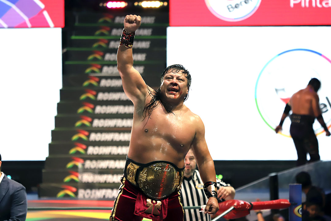 Último Guerrero retuvo la corona MLW frente al Hechicero. – KAISER ...